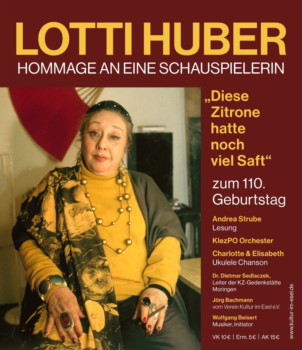 Hommage an Lotti Huber | folker.world